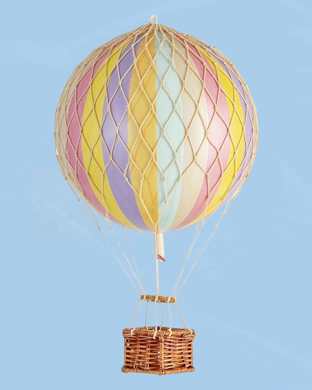 decorative air balloon - large - pastel rainbow stripe – Baa Baazaar